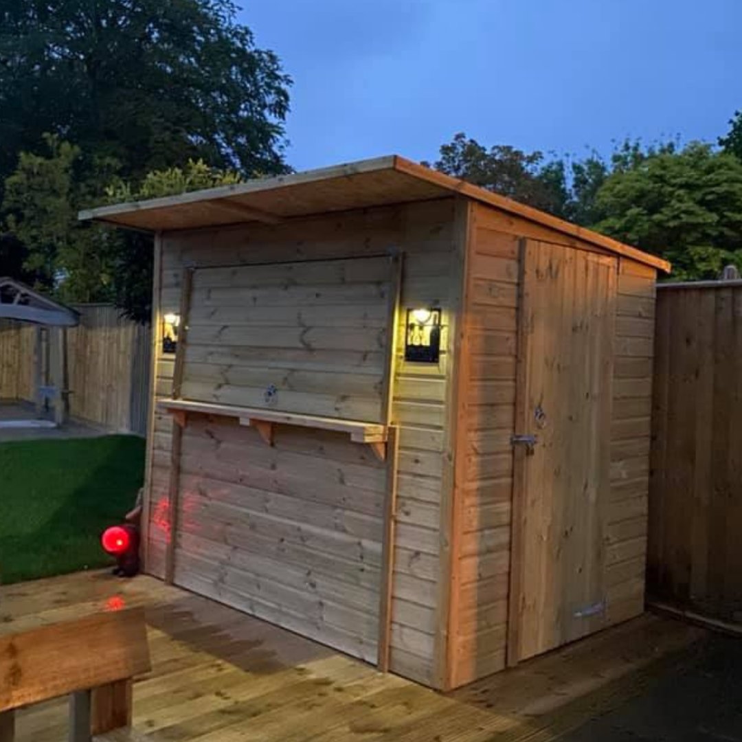 Bar Signs With Solar Powered Light | Perfect for your new outdoor pub ...