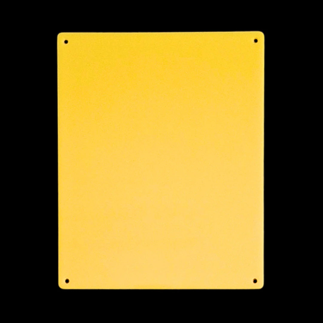 Yellow Acrylic Background for Solar Plaques — Flory's Online