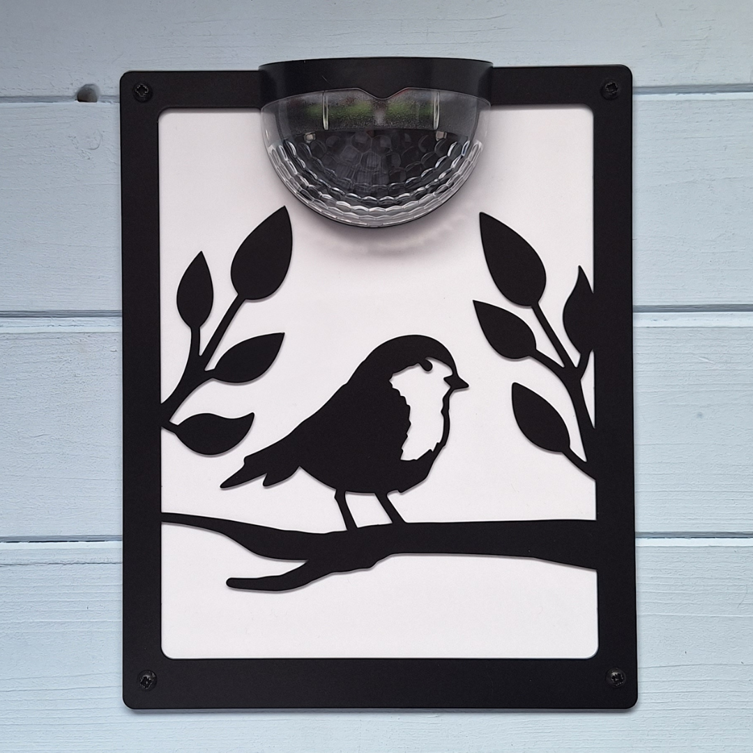Robin Solar Light Wall Plaque- Right Facing — Flory's Online