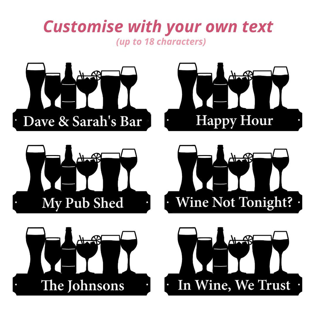 Bar Drinks Wall Art - Flory's Online
