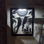 Two Birds Solar Light Wall Plaque — Flory's Online