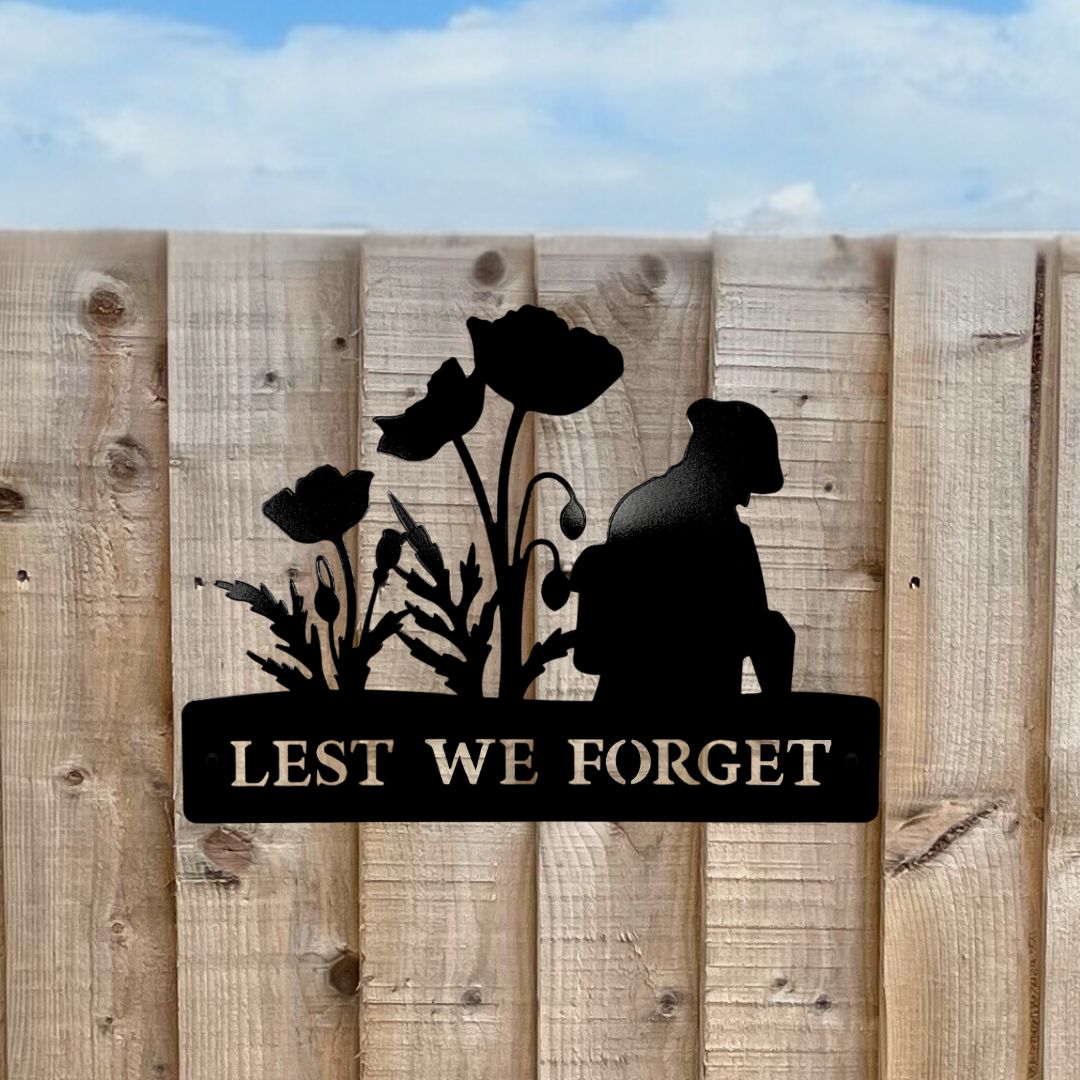 Lest We Forget Wall Art — Flory's Online