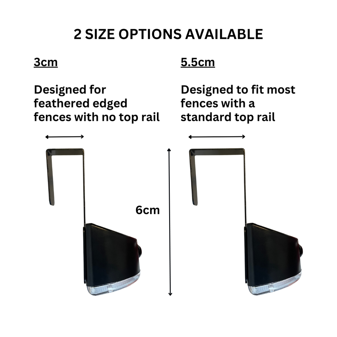 Motion-Sensor Hook Over Fence Lights (Exclusive to Flory’s) – No Drill ...