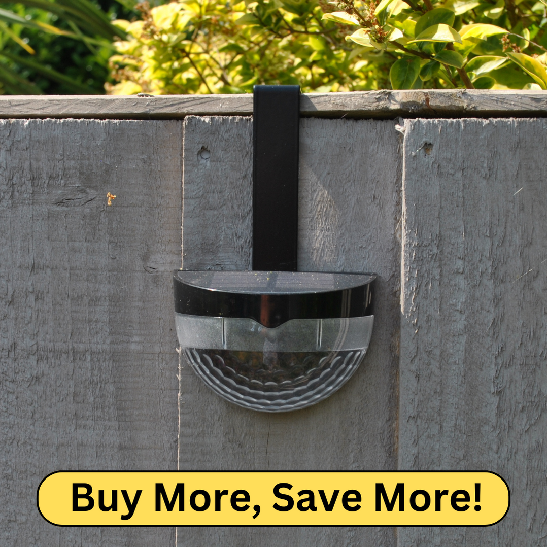 Hook Over Fence Solar Lights – Standard (No Motion Sensor) - No Screws ...