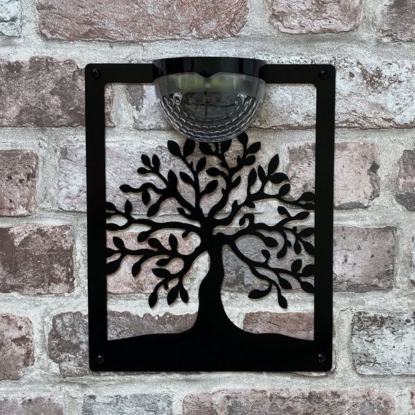 Tree of Life Solar Light Wall Plaque – Flory's Online