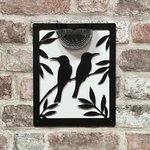 Two Birds Solar Light Wall Plaque — Flory's Online
