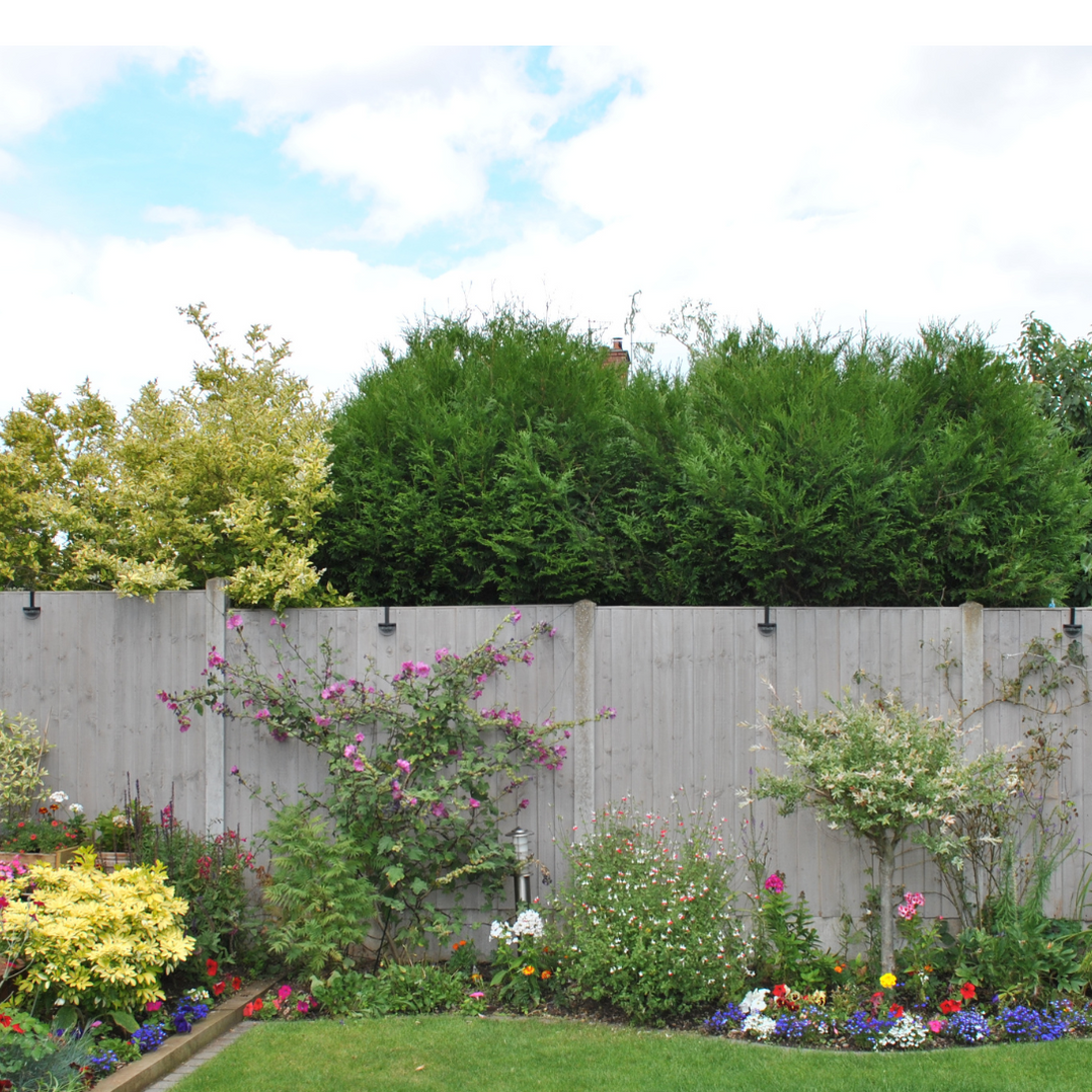 Hook Over Fence Solar Lights (No screws required!!) — Flory's Online