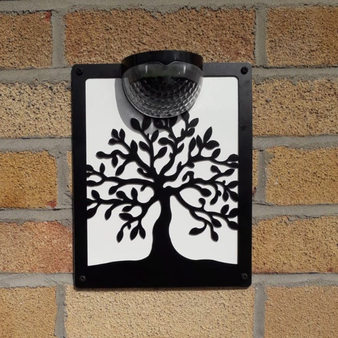Tree of Life Solar Light Wall Plaque – Flory's Online